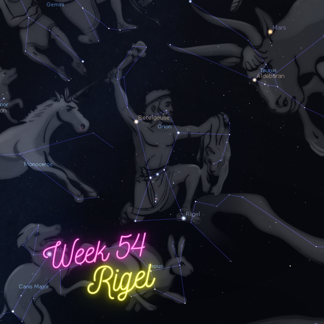Stargazing Side Quest Week 54: Rigel